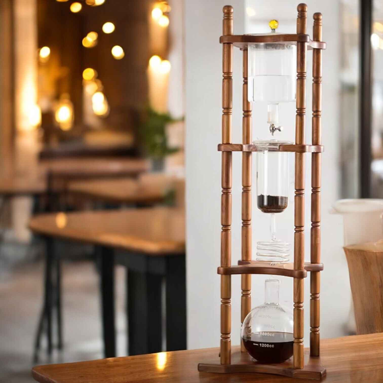 Commercial Ice Drip Coffee Tower - Ban Black